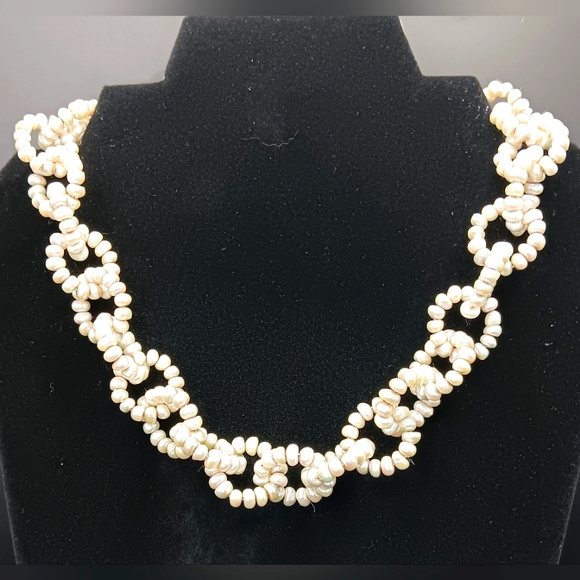 Jewelry | Vintage Freshwater Pearl Loop Necklace | Poshmark